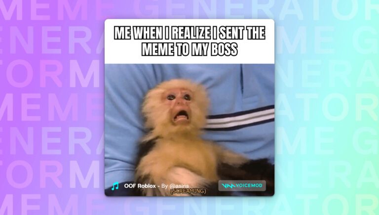 Voicemod Meme Generator: Mix GIFs and Sounds in 3 clicks! | Voicemod
