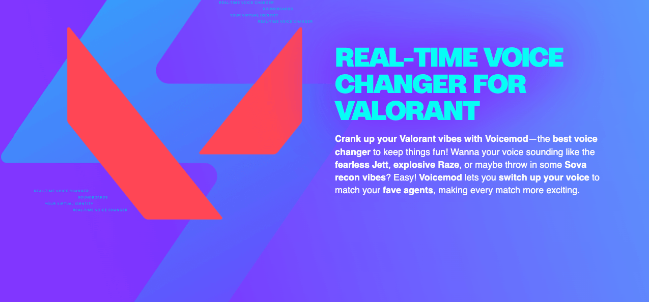 VALORANT AI Voice Changer & Soundboard | Voicemod