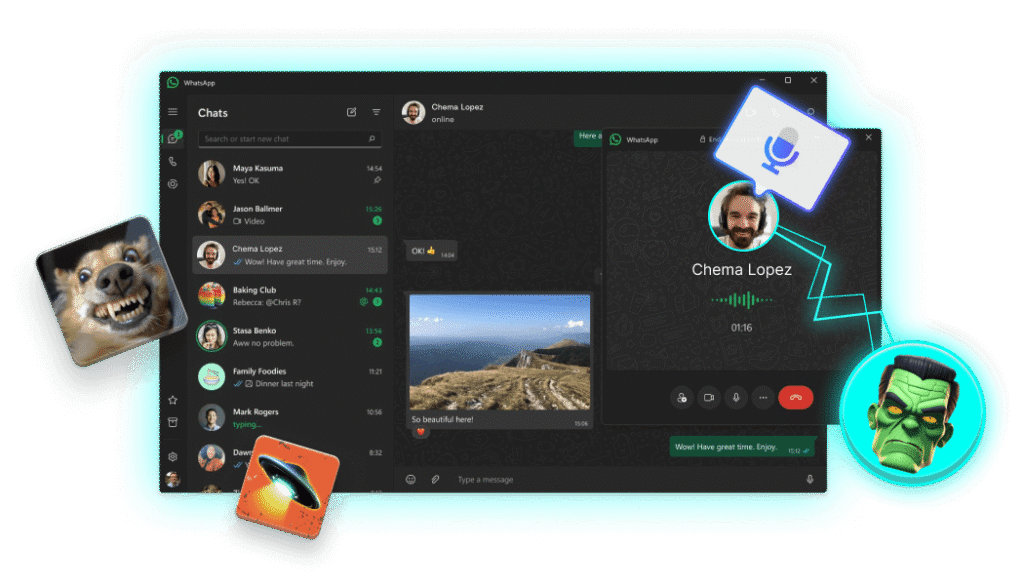 O Melhor Modificador de Voz para WhatsApp & Soundboard ️ Voicemod
